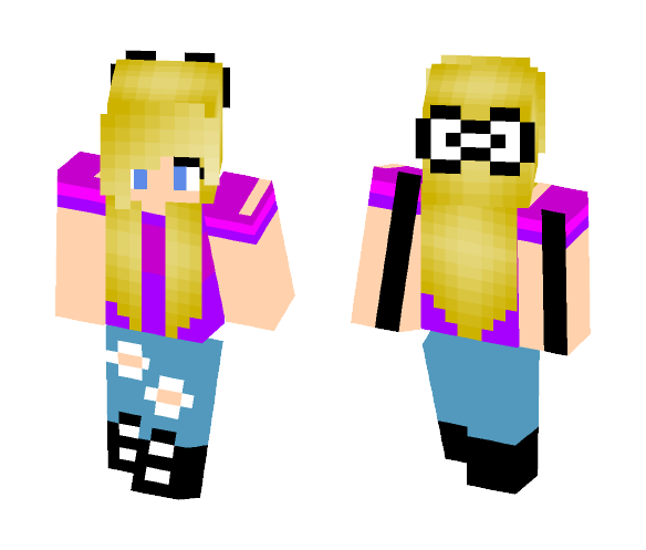 Download Cute Blonde Minecraft Skin For Free Superminecraftskins