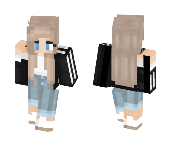 Get Cute Blonde Girl Minecraft Skin For Free Superminecraftskins