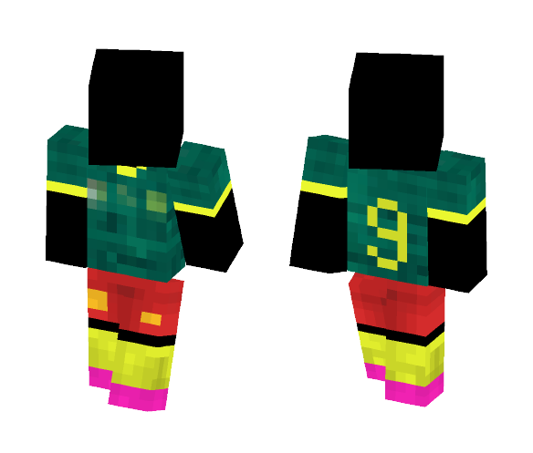 Download Cameroon National Team Kit Minecraft Skin for Free ...