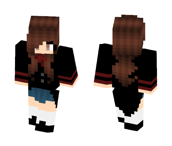 Download High School Girl Minecraft Skin for Free. SuperMinecraftSkins